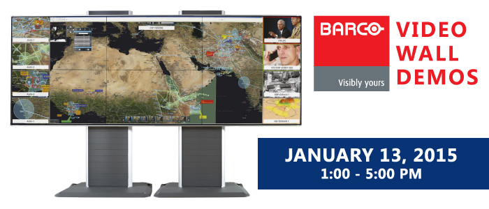 Barco Video Wall Demos on January 13th! - CodeLynx